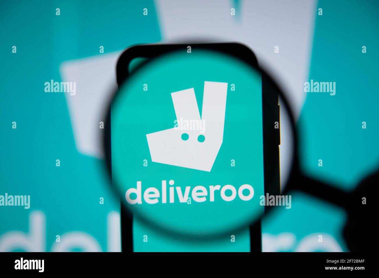 Fast food delivery london hi-res stock photography and images - Alamy
