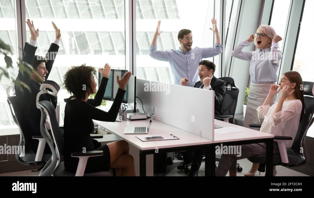 Work success hi-res stock photography and images - Alamy
