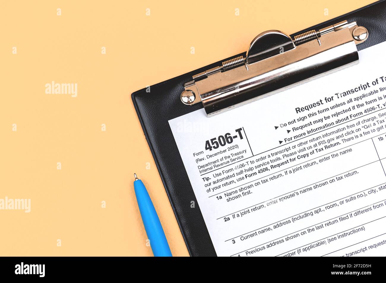 Business workspace and tax forms, 4506-T Request for Transcript of Tax ...