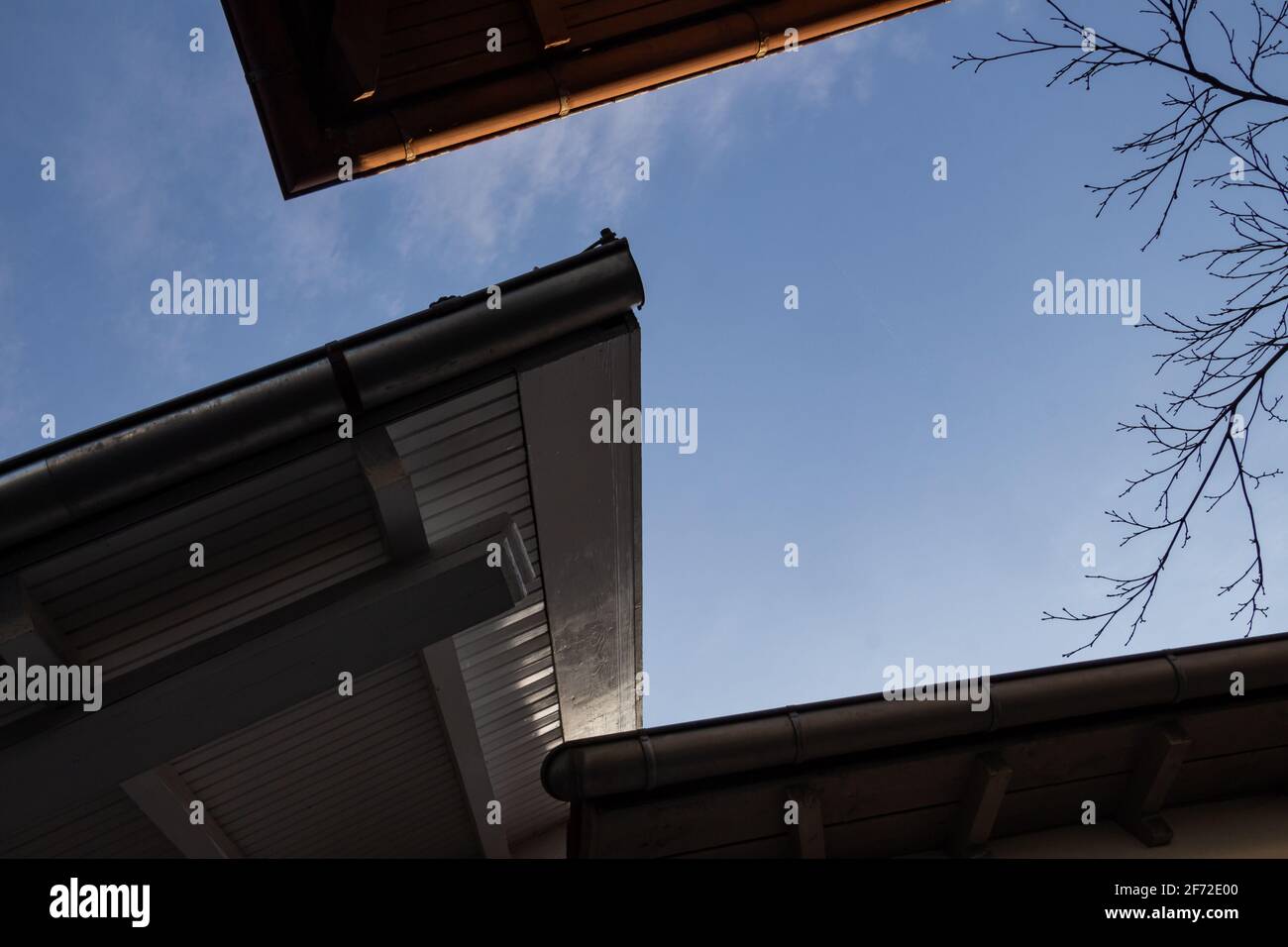 Corner gutter hi-res stock photography and images - Alamy