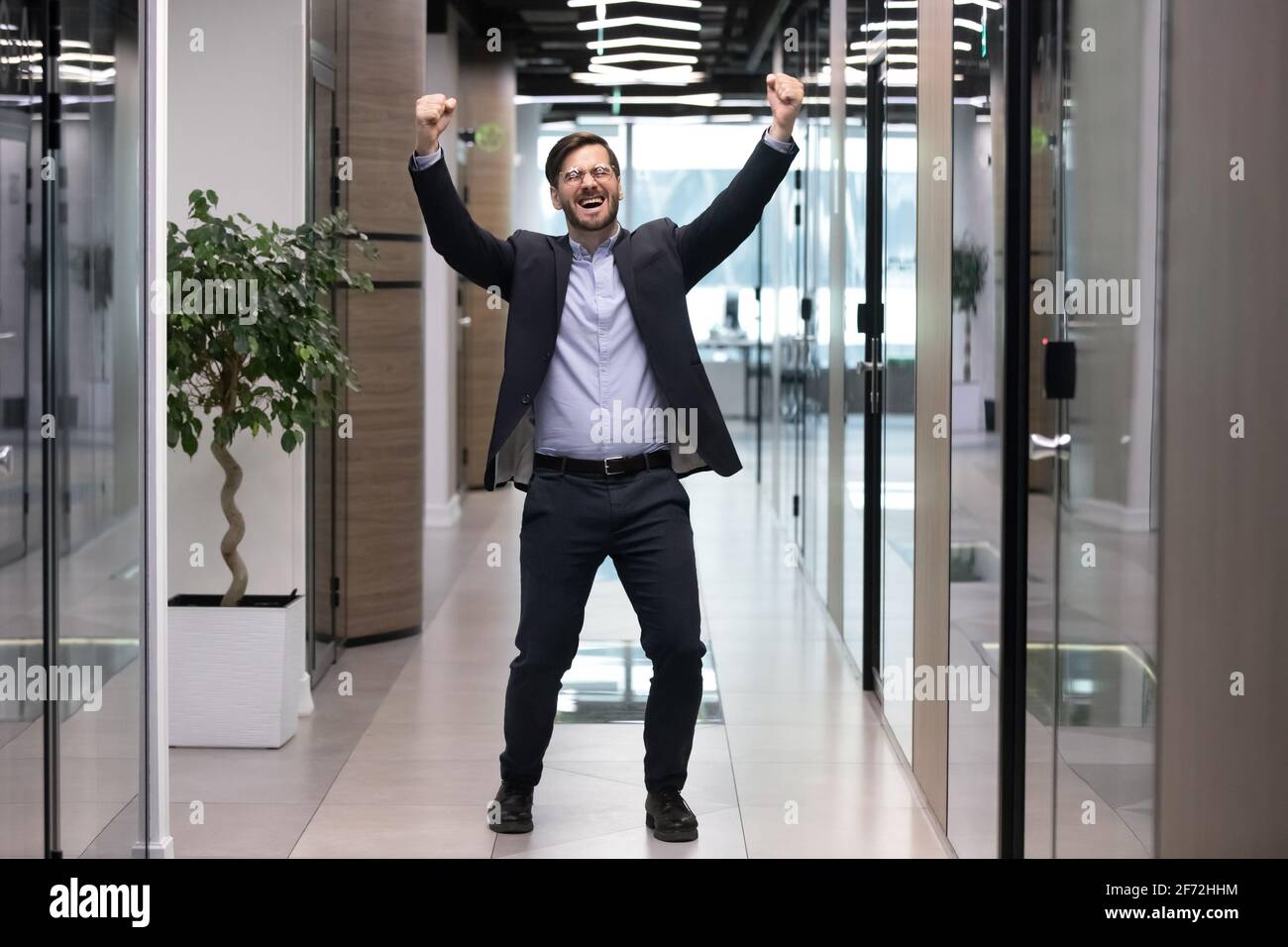 Job success hi-res stock photography and images - Alamy