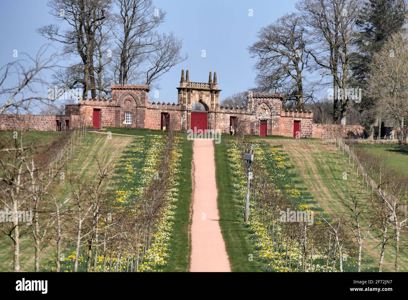 Estate walk dumfries house estate hi-res stock photography and images ...