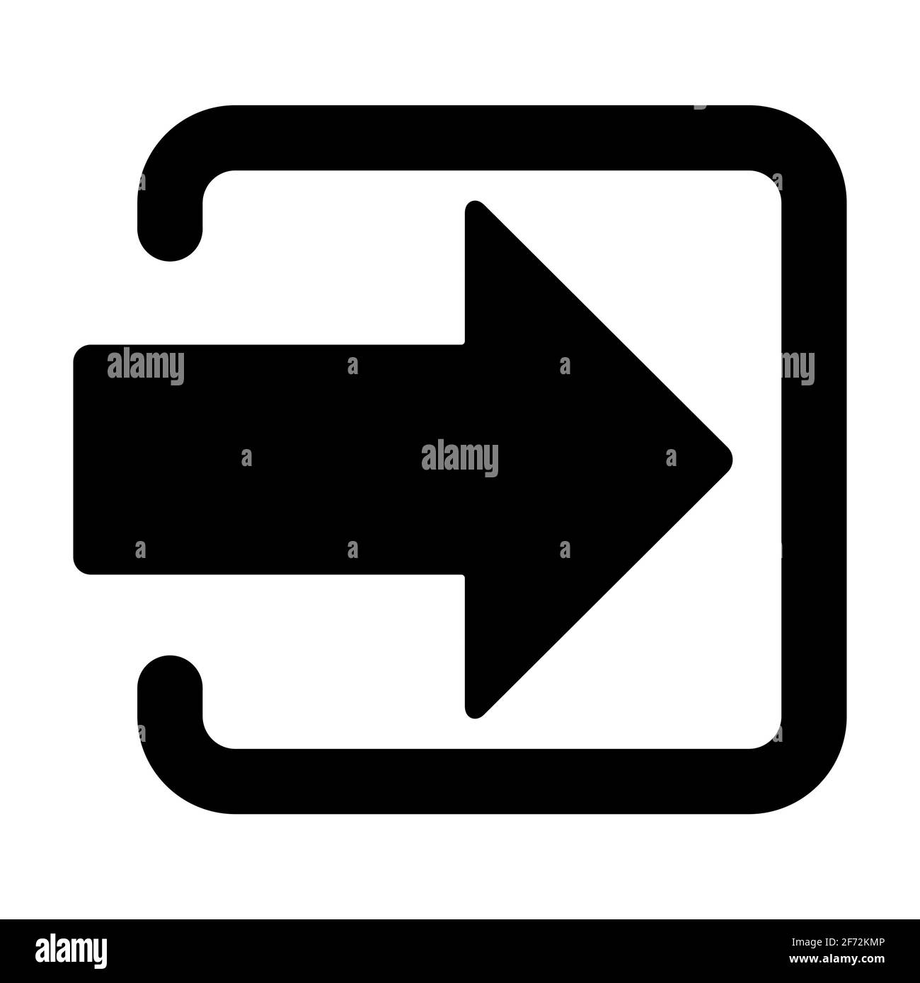 Login icon with arrow, vector flat symbol isolated on white background ...