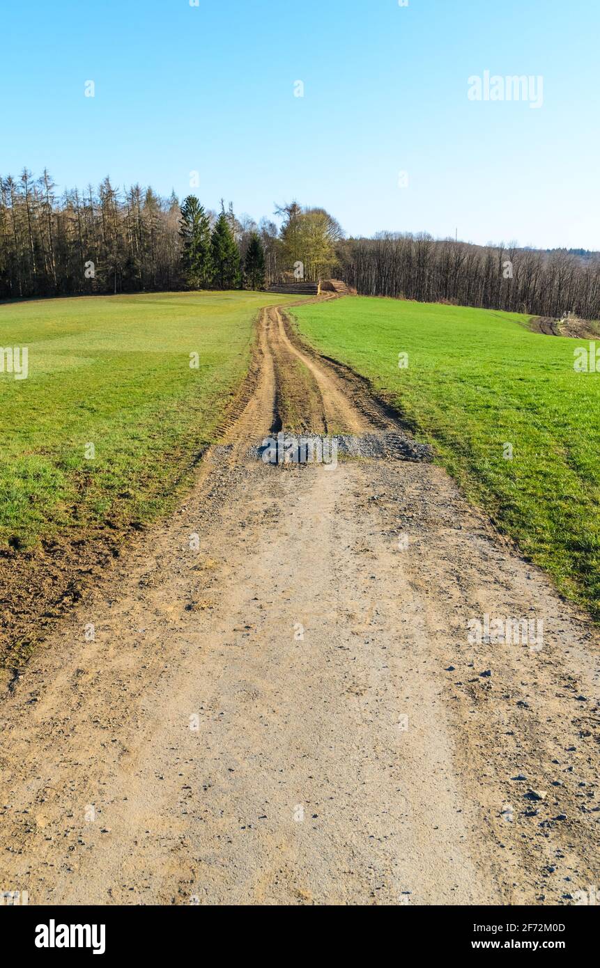 Empty trail hi-res stock photography and images - Alamy