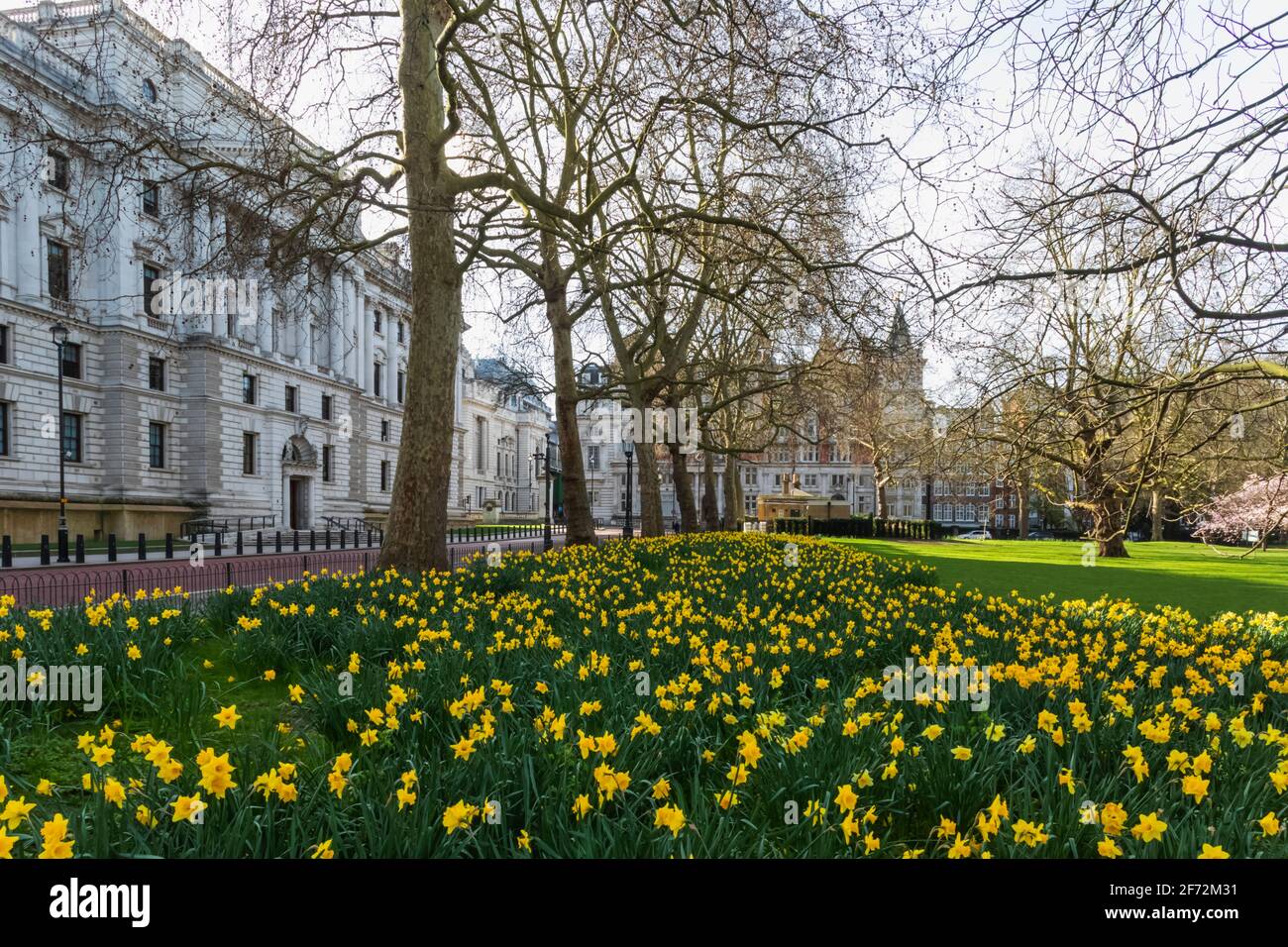 The treasury building in westminster hi-res stock photography and ...