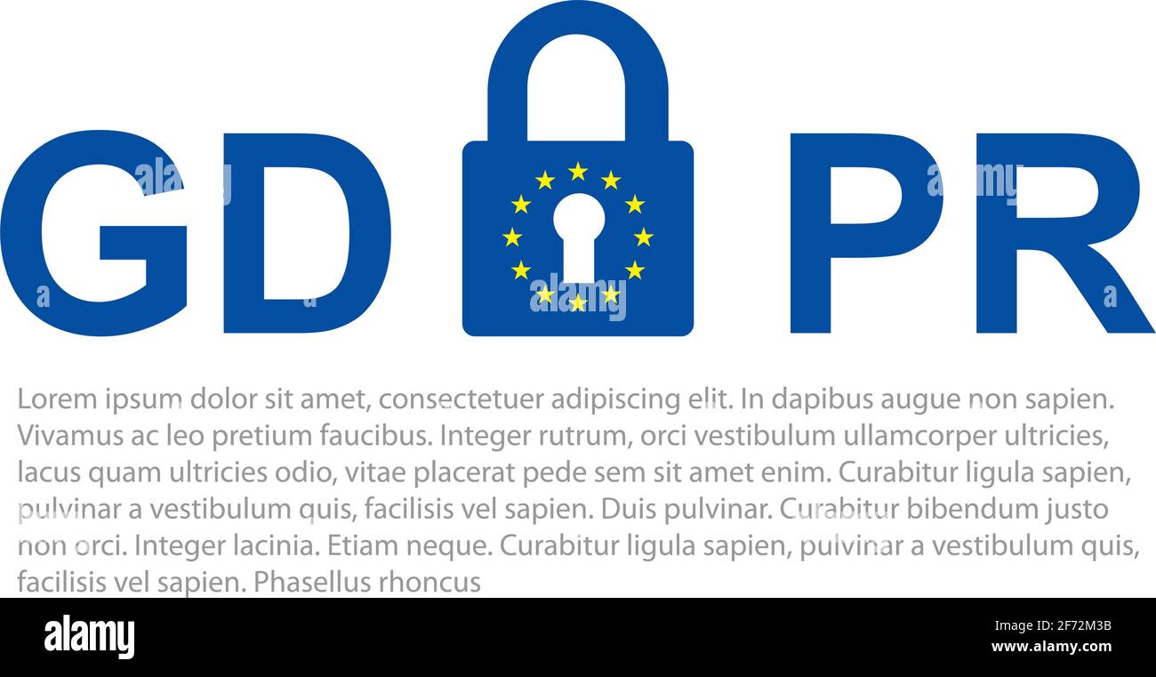 Gdpr general data protection regulation. Eu safeguard regulations and ...