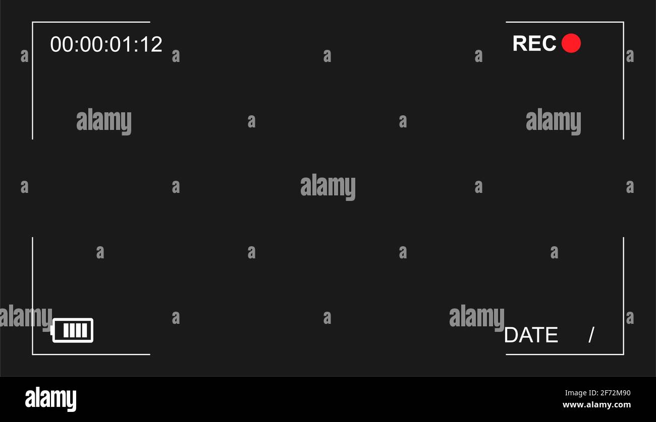 Cinema recording frame icon Stock Vector Images - Alamy