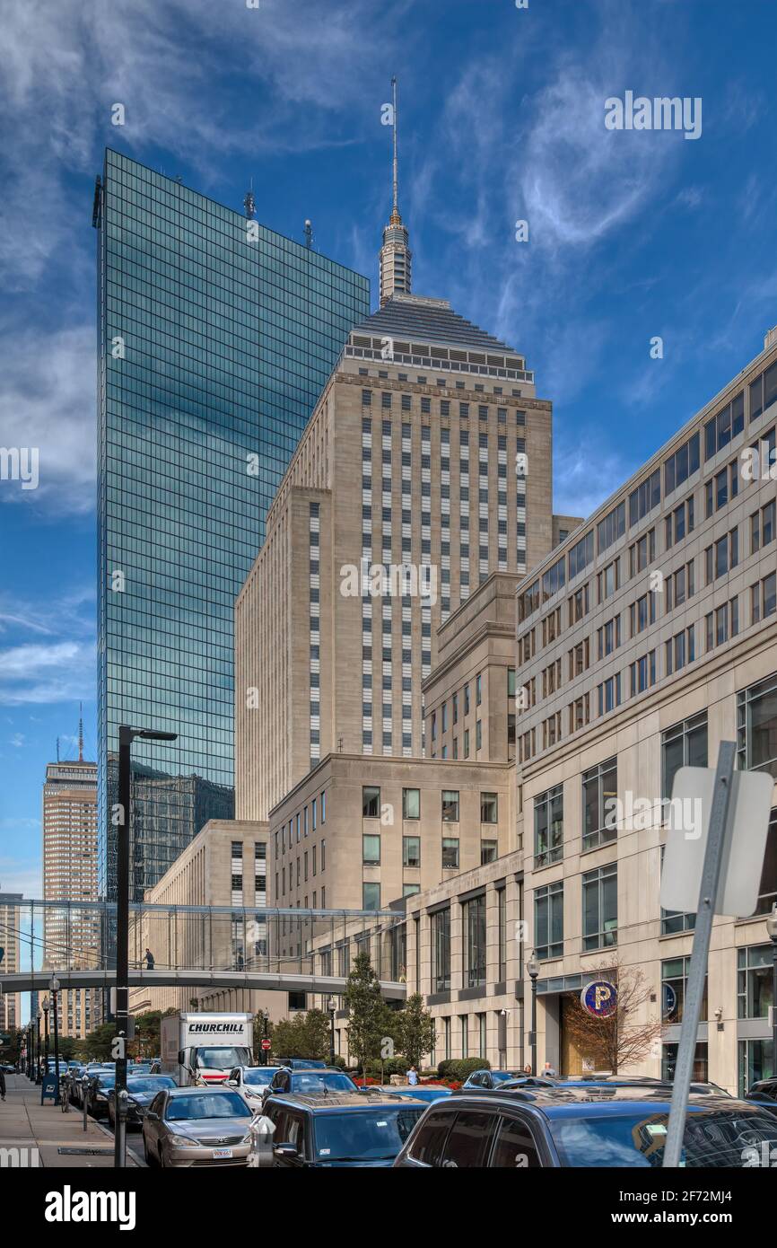 200 Clarendon Street looms in the background behind 200 Berkeley ...