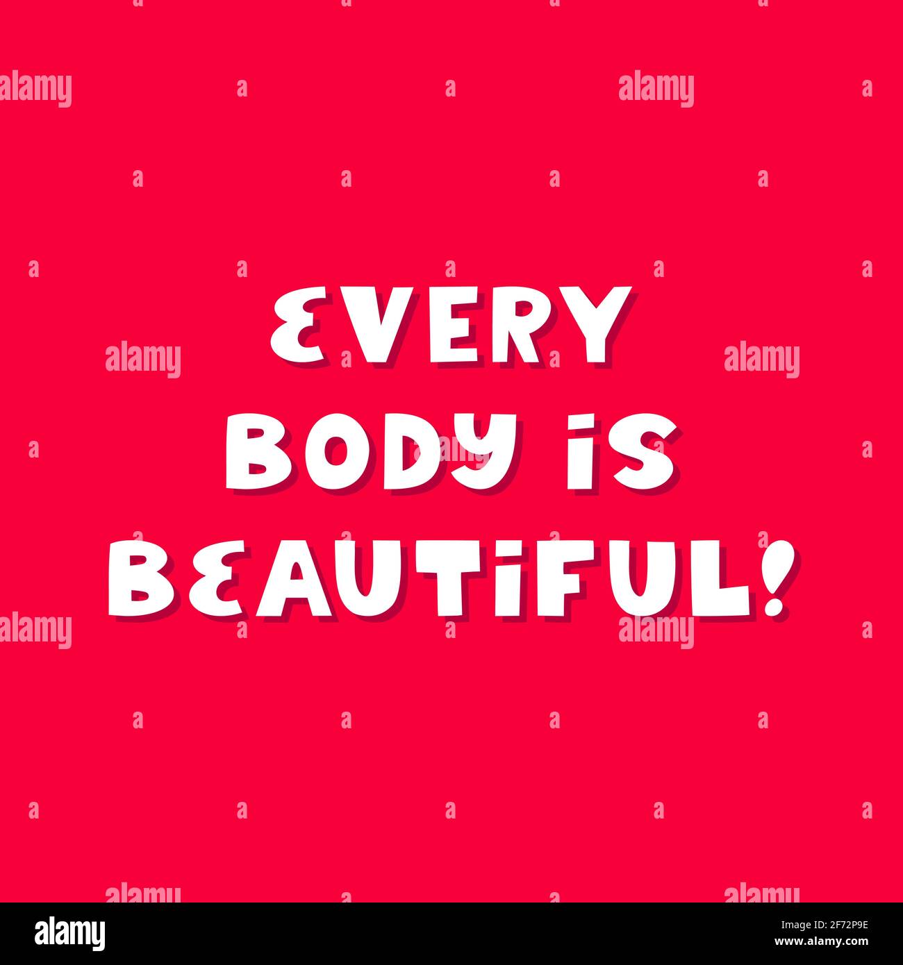 Quote on red saying Stock Vector Images - Alamy