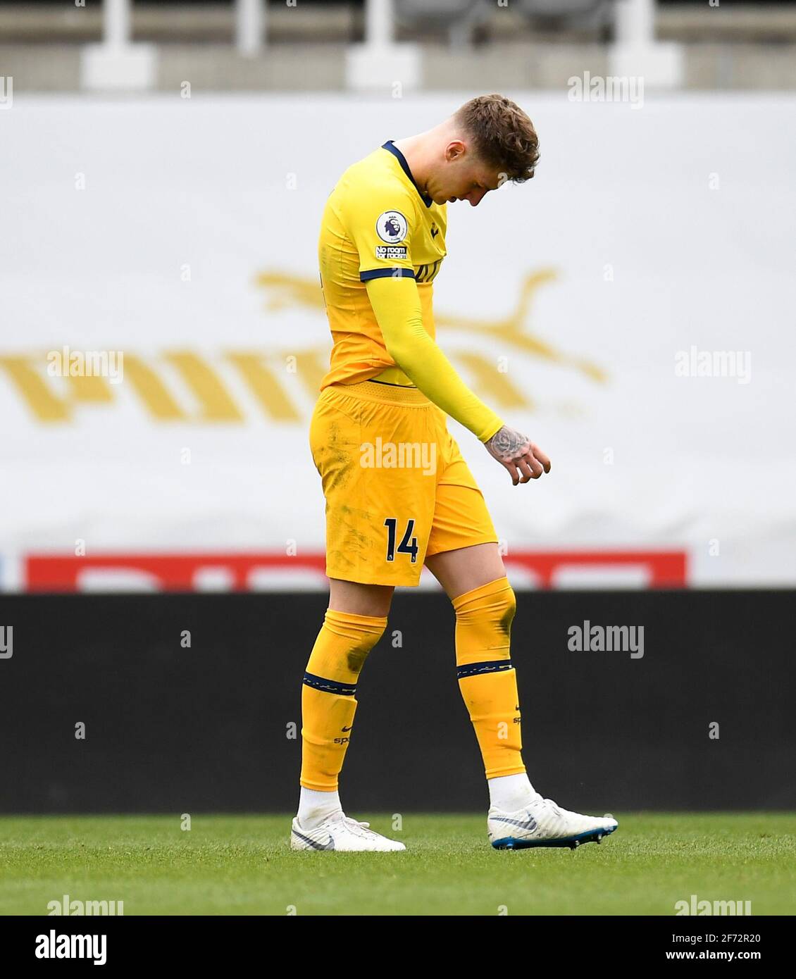 Tottenham Hotspur Joe Rodon after the Premier League match at St James ...
