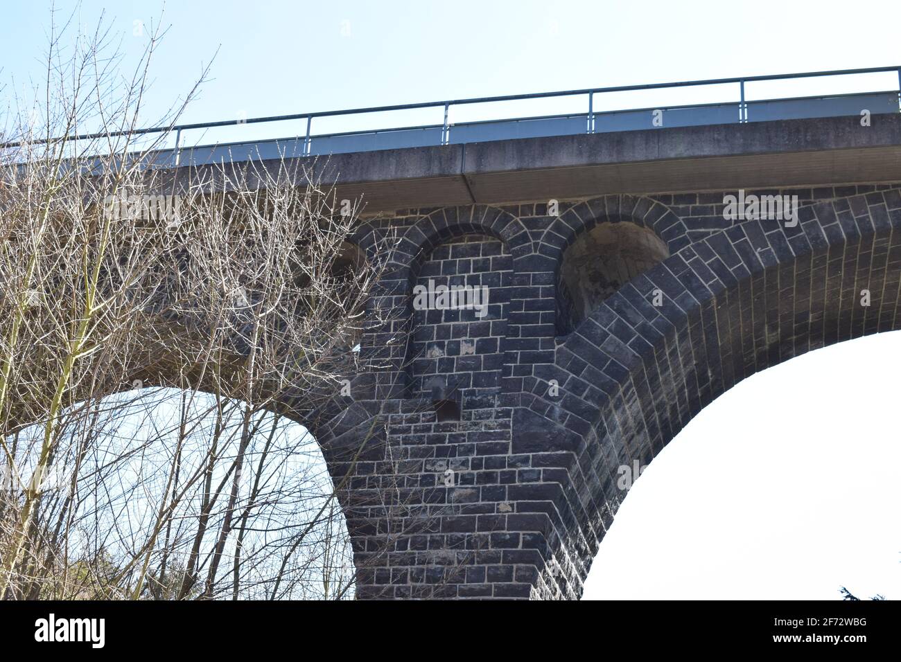 railroad bridge in Mayen Stock Photo - Alamy