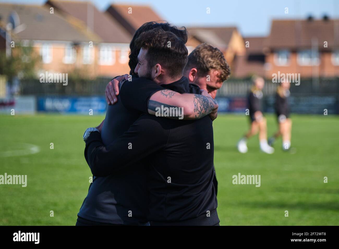 The gillingham team celebrate their win hi-res stock photography and ...