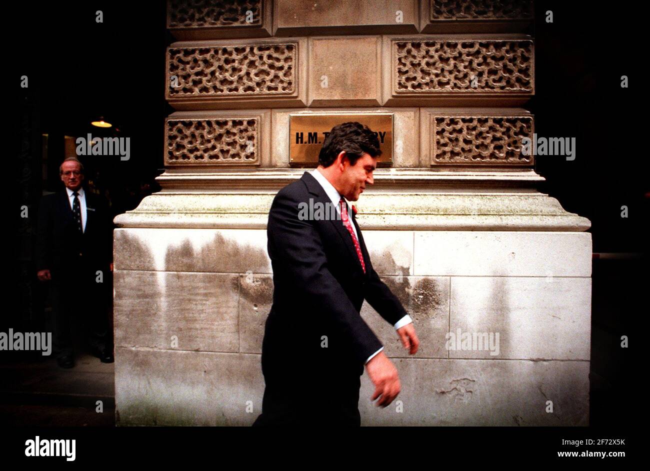 Chancellor brown makes his pre budget to the house of commons hi-res ...