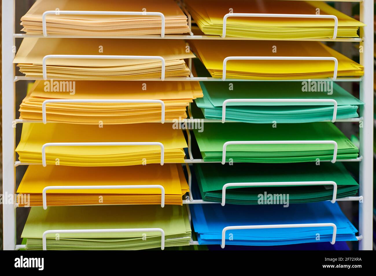 Display stationery on shelf in hi-res stock photography and images - Alamy