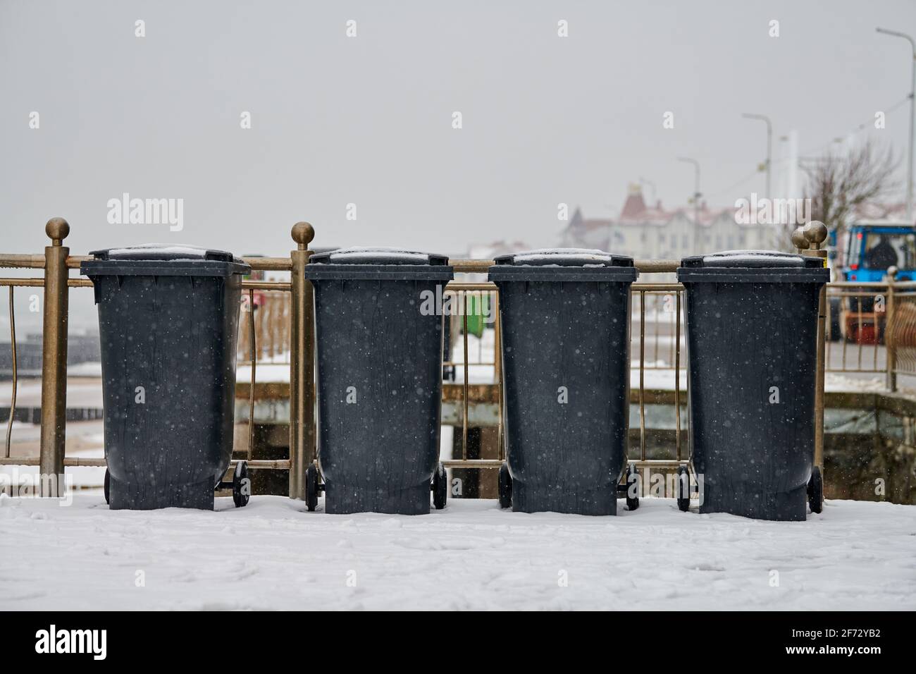 Public Garbage Containers High Resolution Stock Photography and Images ...
