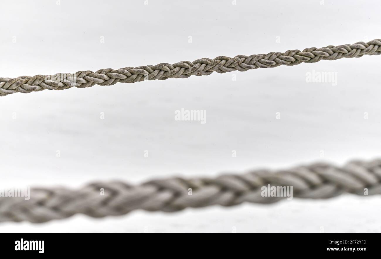 Mooring rope hanging from pier hi-res stock photography and images - Alamy