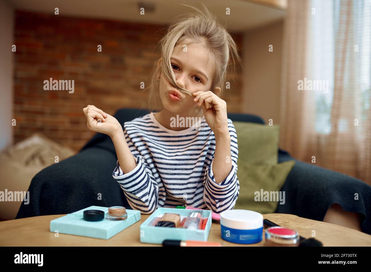Children joking hi-res stock photography and images - Alamy