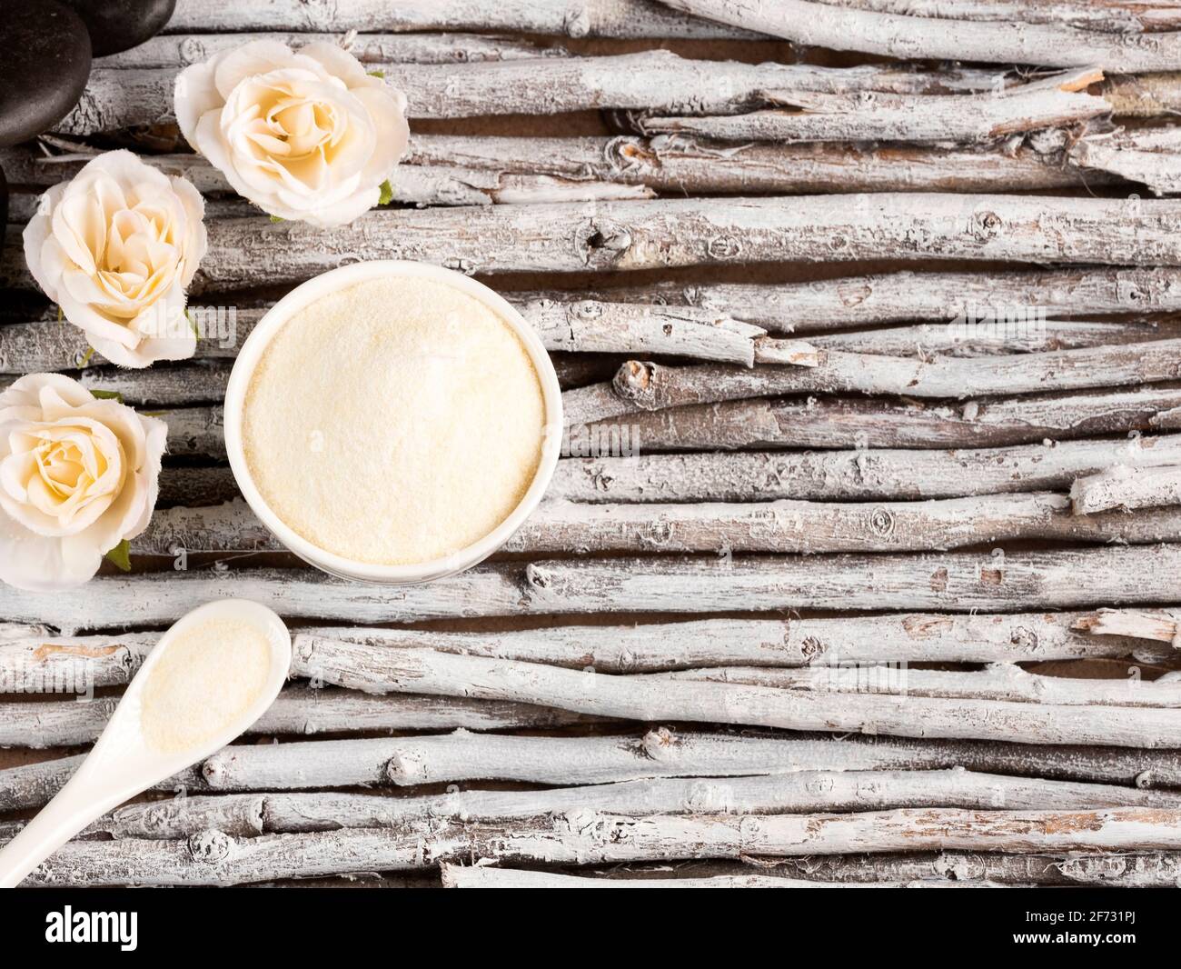 Collagen protein powder - Hydrolyzed. Strengthening and improving the ...