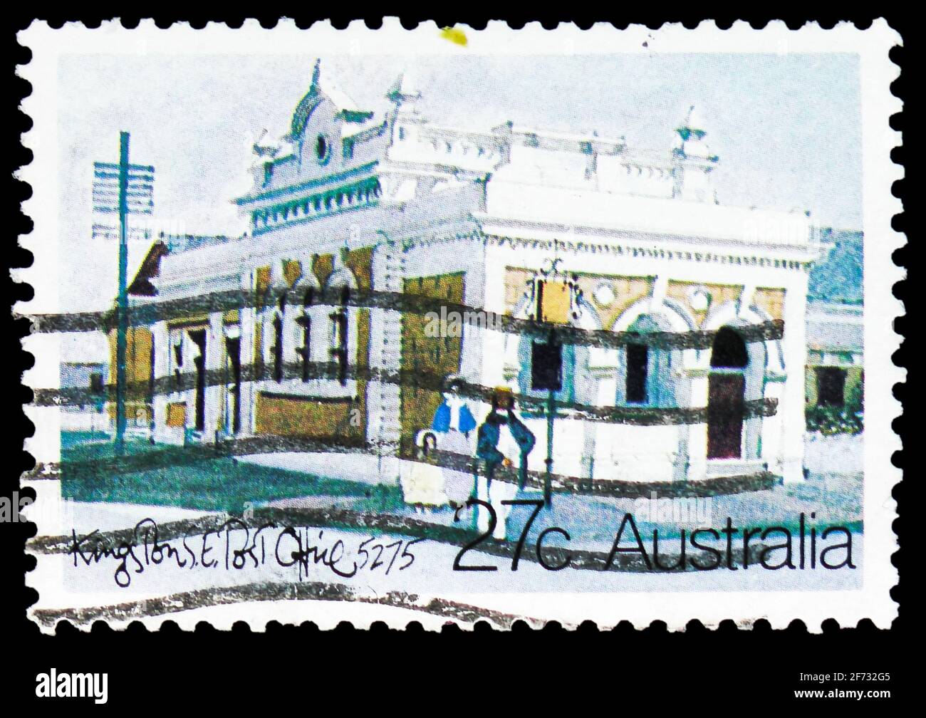 MOSCOW, RUSSIA - JANUARY 12, 2021: Postage stamp printed in Australia ...