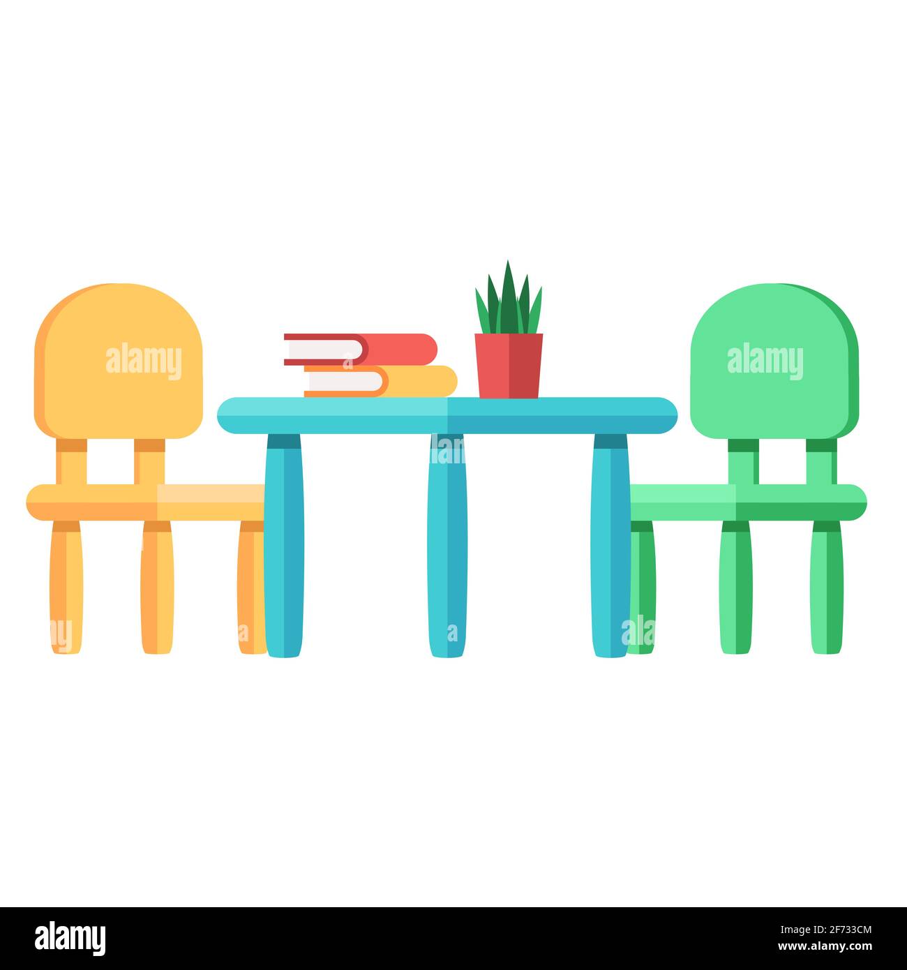 Cartoon isolated object nursery Stock Vector Images - Alamy