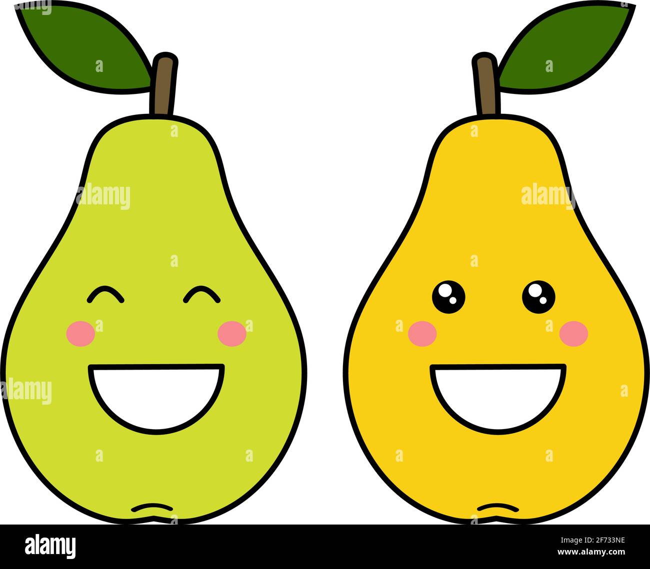Pear Cartoon Cute