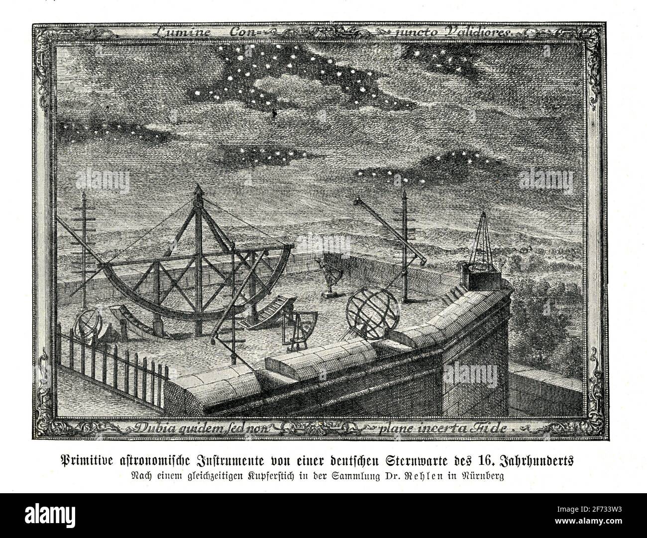 Primitive astronomical instruments from a German observatory of the ...