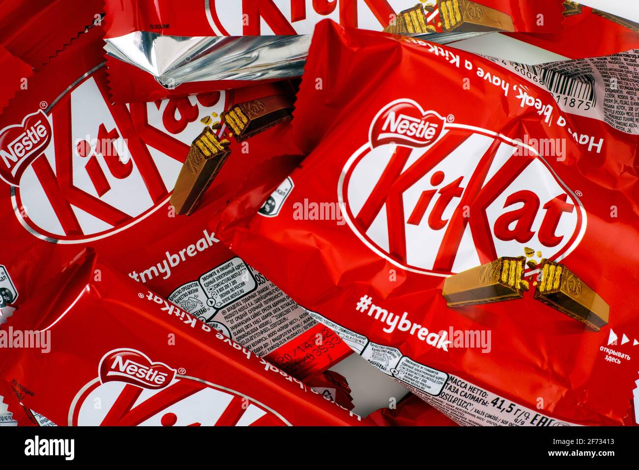 Empty Candy Wrappers