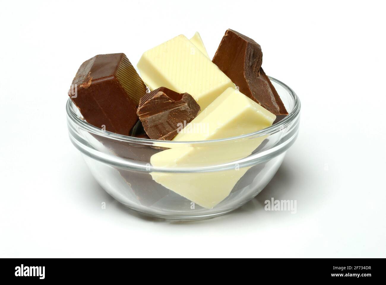 Block chocolate in pieces, chocolate, milk chocolate, milk chocolate ...