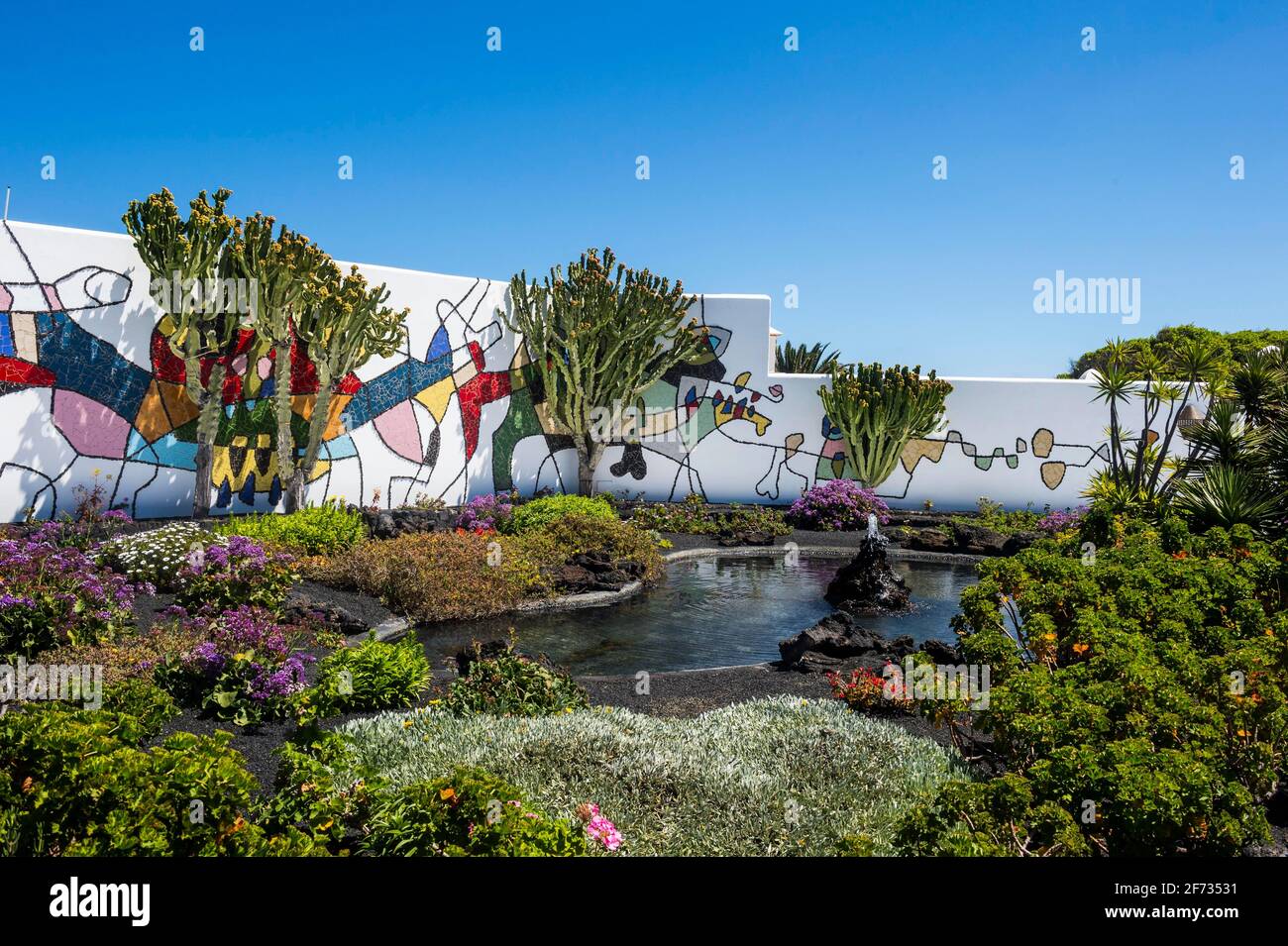 Volcano House, Cesar Manrique Foundation, Tahiche, Lanzarote, Canary ...