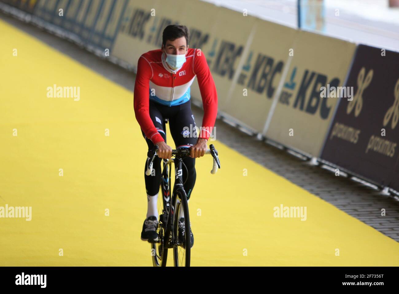 Kevin Geniets of Groupama - FDJ during the UCI Ronde van Vlaanderen ...