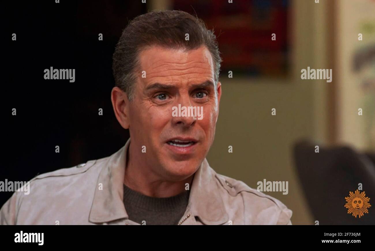 April 04, 2021, New York, New York, USA - HUNTER BIDEN sits down for an ...