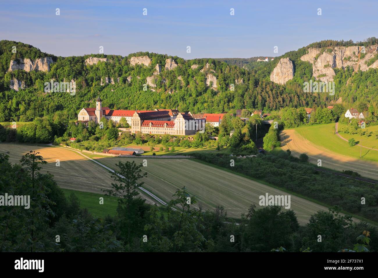 Archabbey St, Martin, Benedictine Monastery, Danube Valley, Beuron ...