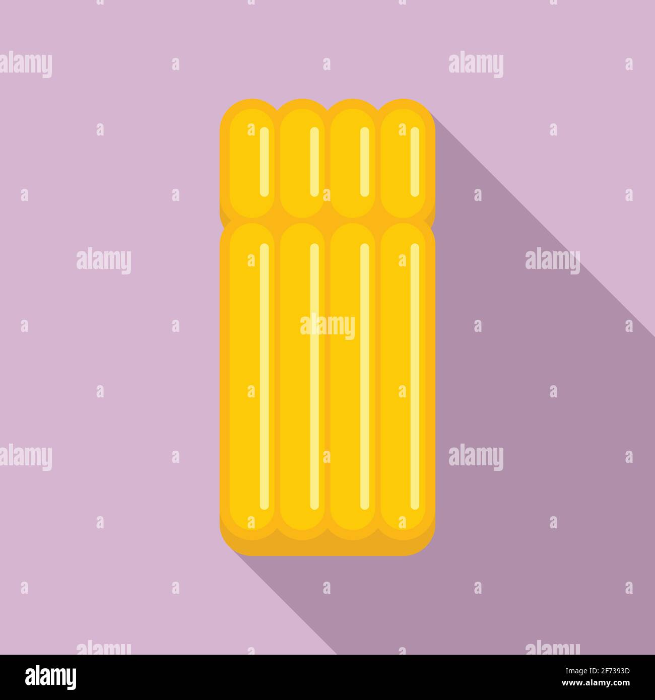 Inflatable mattress icon, flat style Stock Vector Image & Art - Alamy