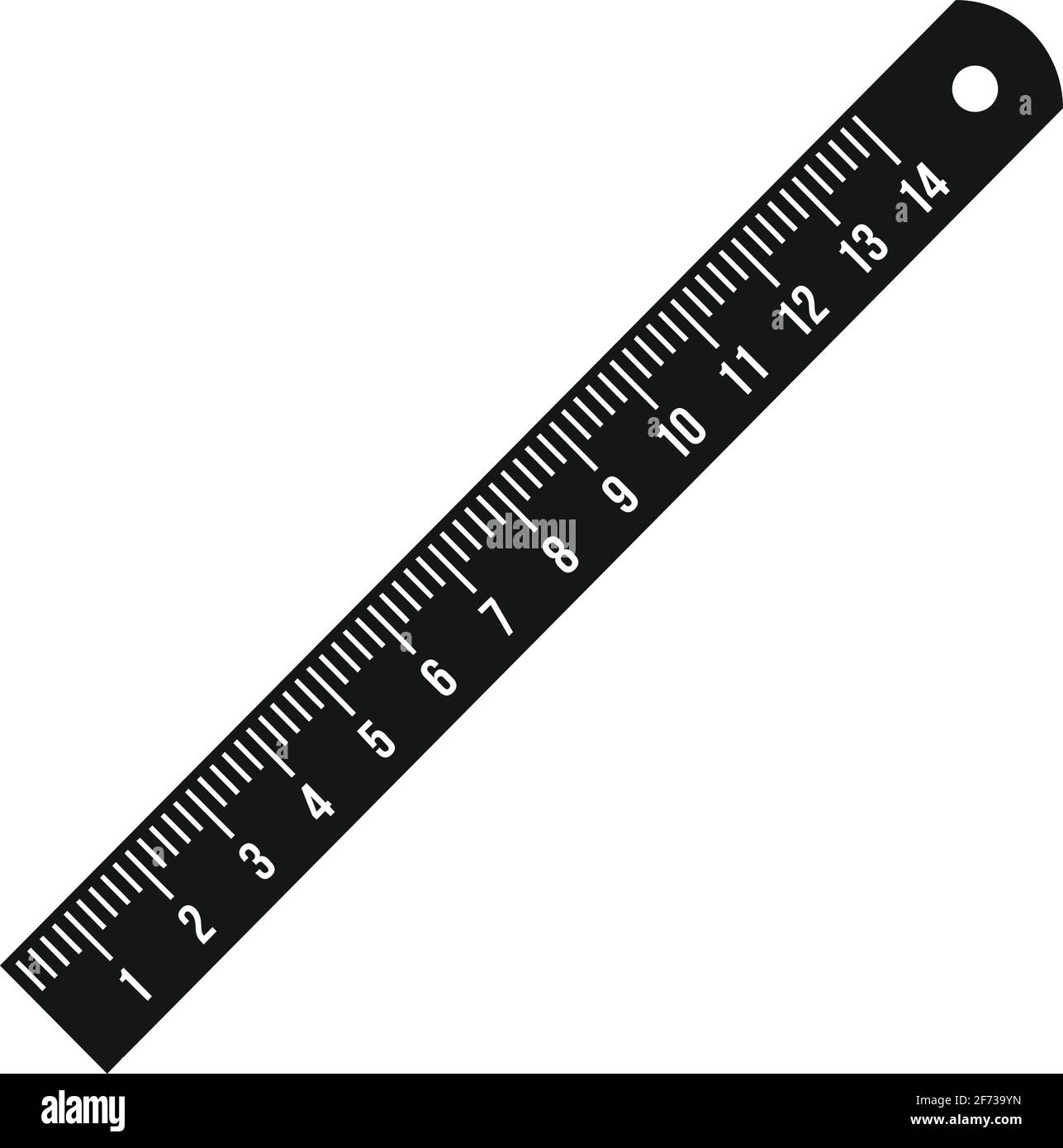Old wooden ruler inches Black and White Stock Photos & Images - Alamy