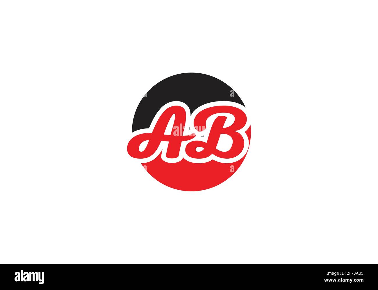 Initial Monogram Letter AB Logo Design Vector Template Stock Vector Image & Art - Alamy