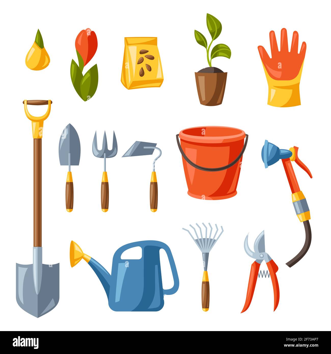 Gardener Tools Clipart Transparent PNG Hd, Garden Tools, 52% OFF