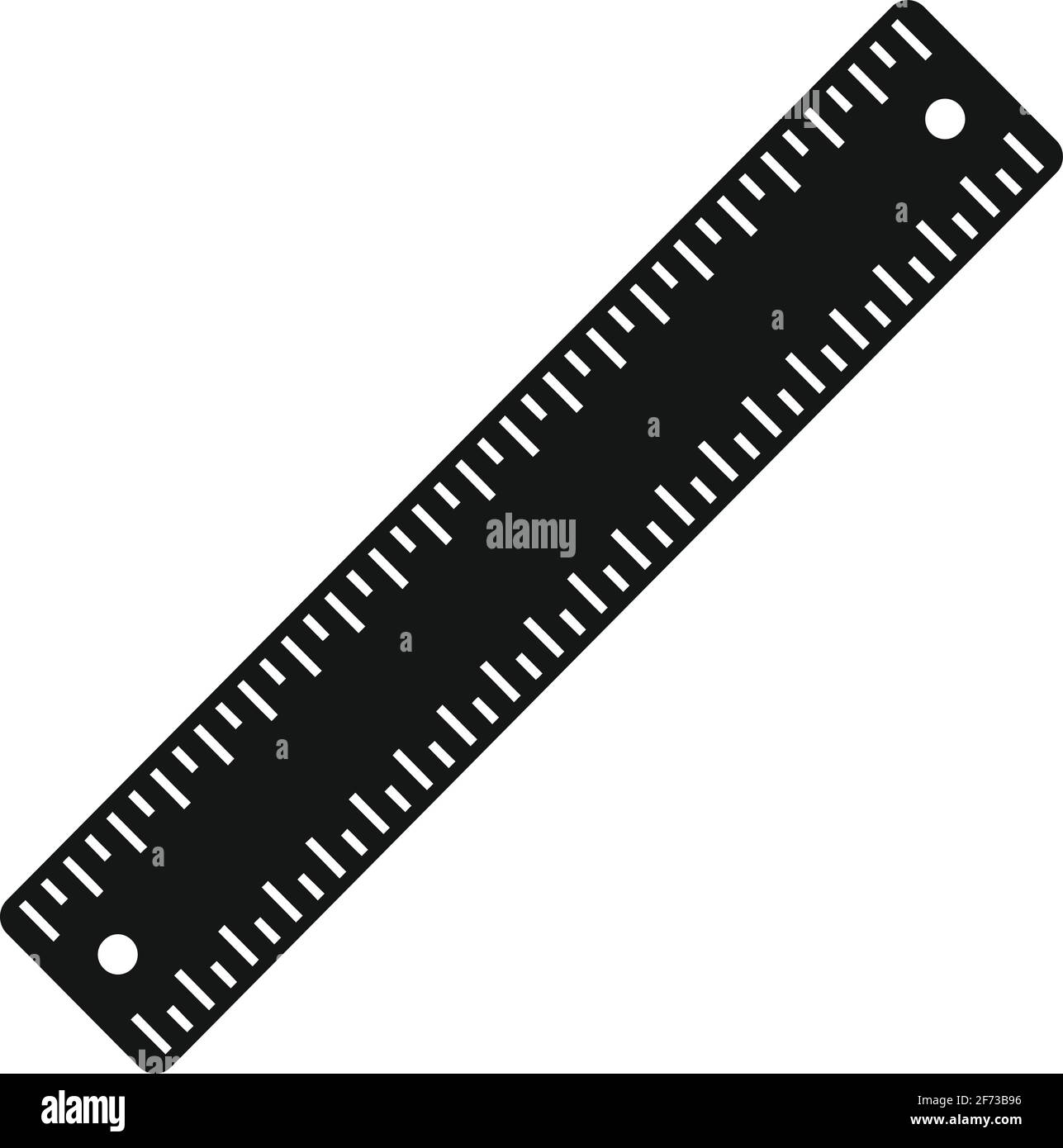 Geometry ruler icon, simple style Stock Vector Image & Art - Alamy