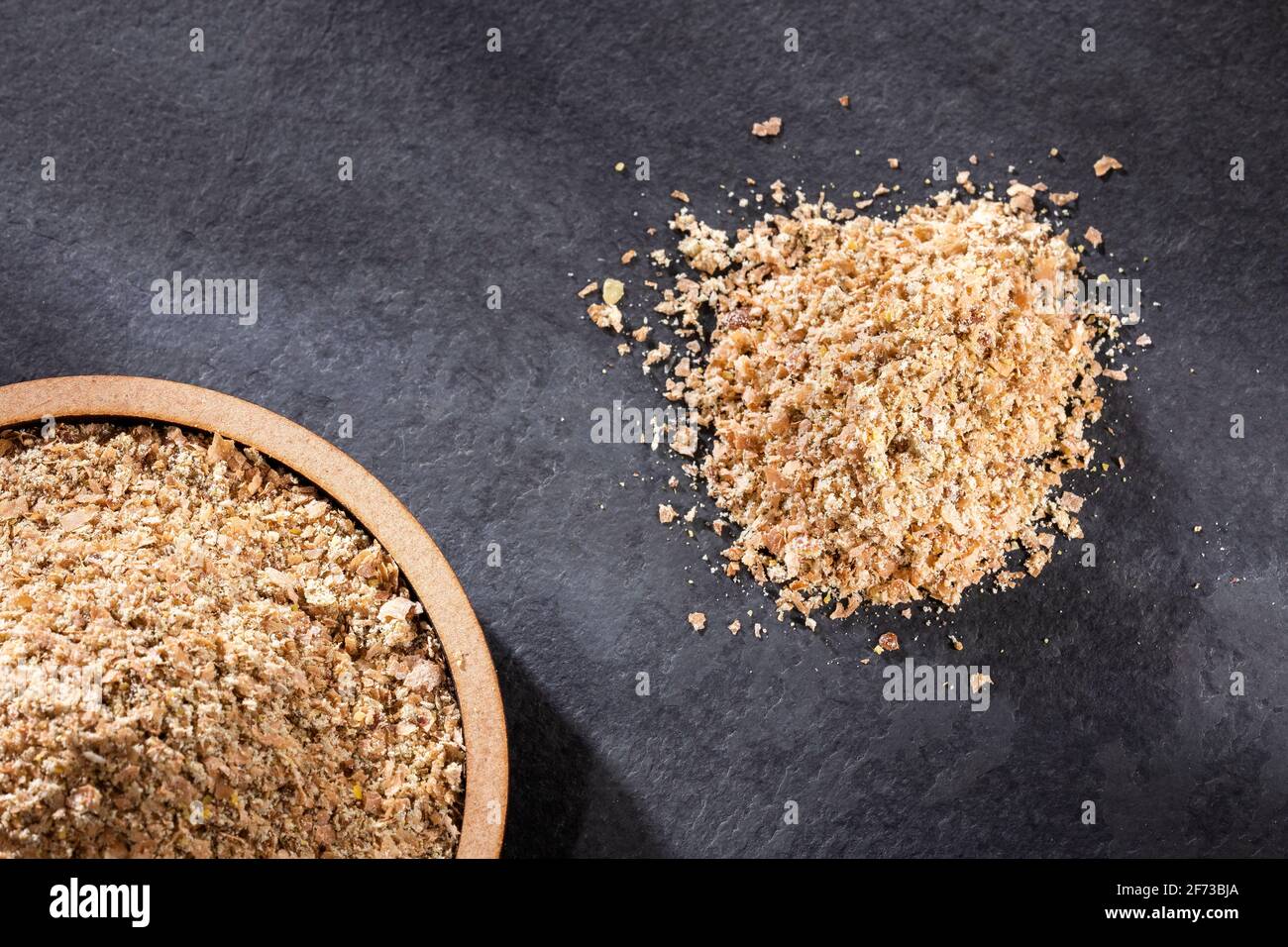 Soy fiber to cleanse the colon with psyllium Stock Photo - Alamy