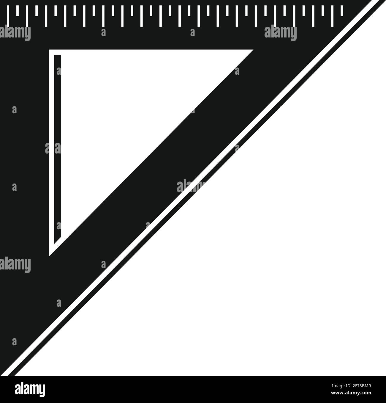 Angle metric ruler icon, simple style Stock Vector Image & Art - Alamy