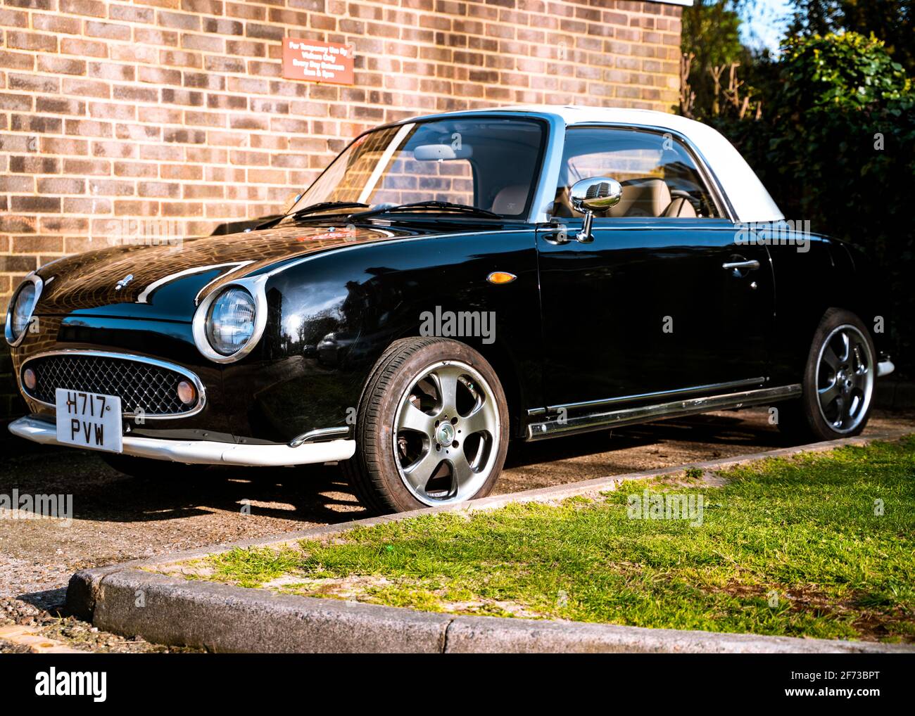Black nissan figaro hi-res stock photography and images - Alamy
