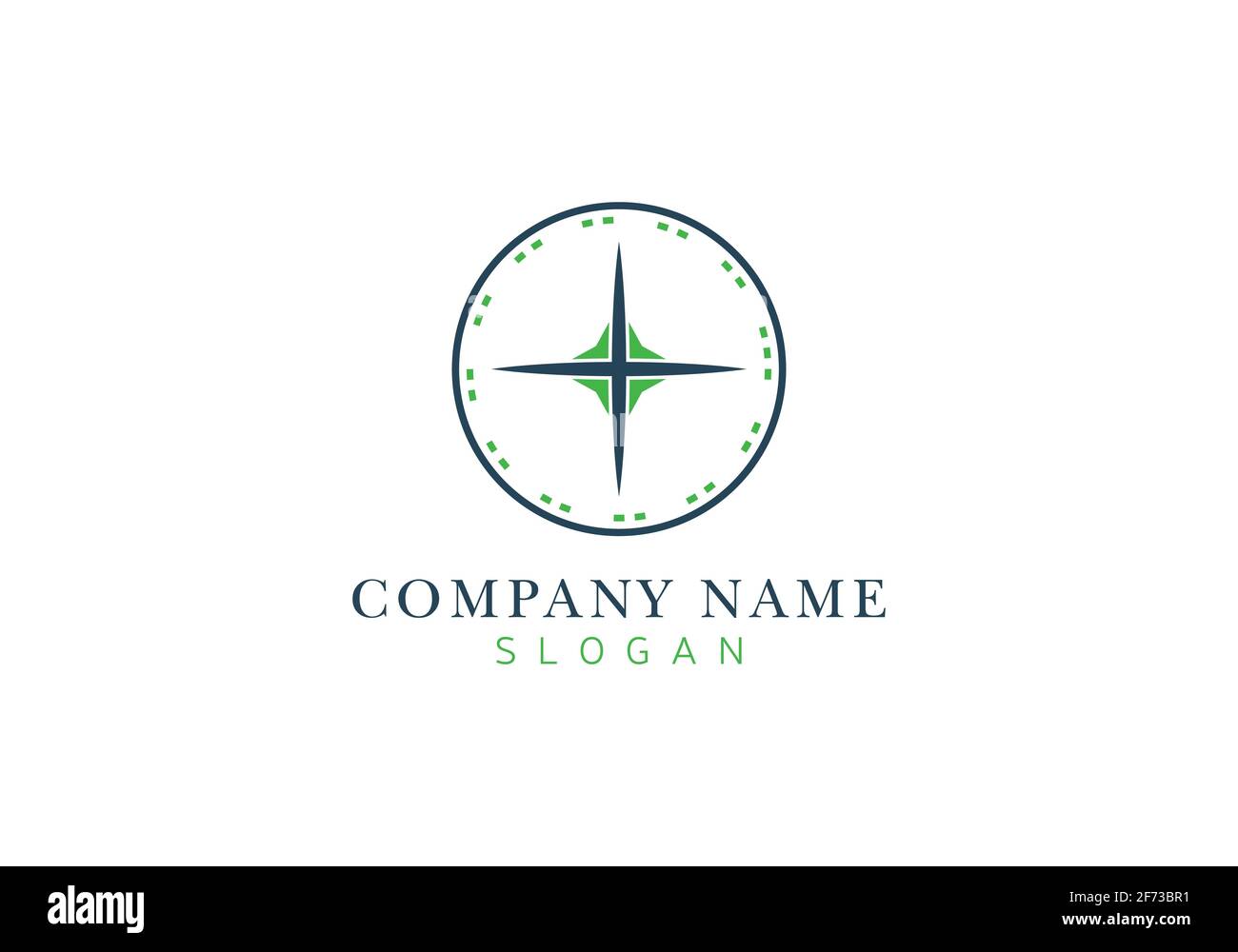 Creative Compass Concept Logo Design Template. Compass Logo sign and ...
