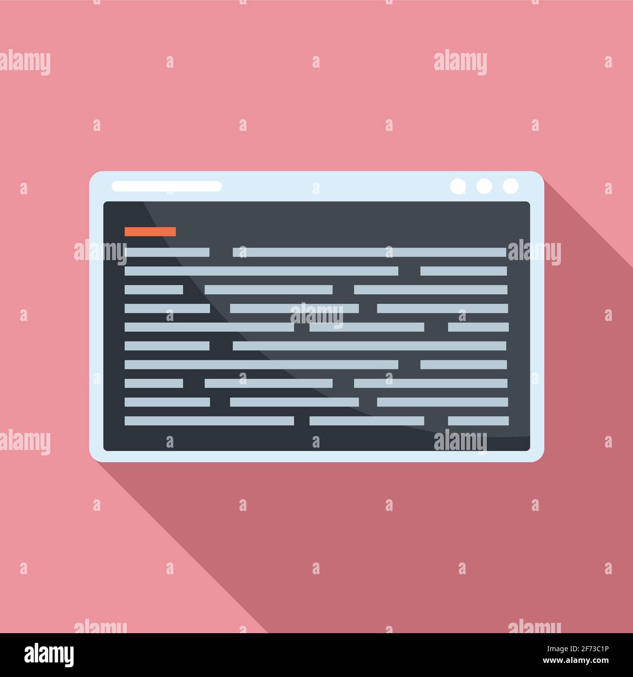 Web page testing software icon, flat style Stock Vector Image & Art - Alamy