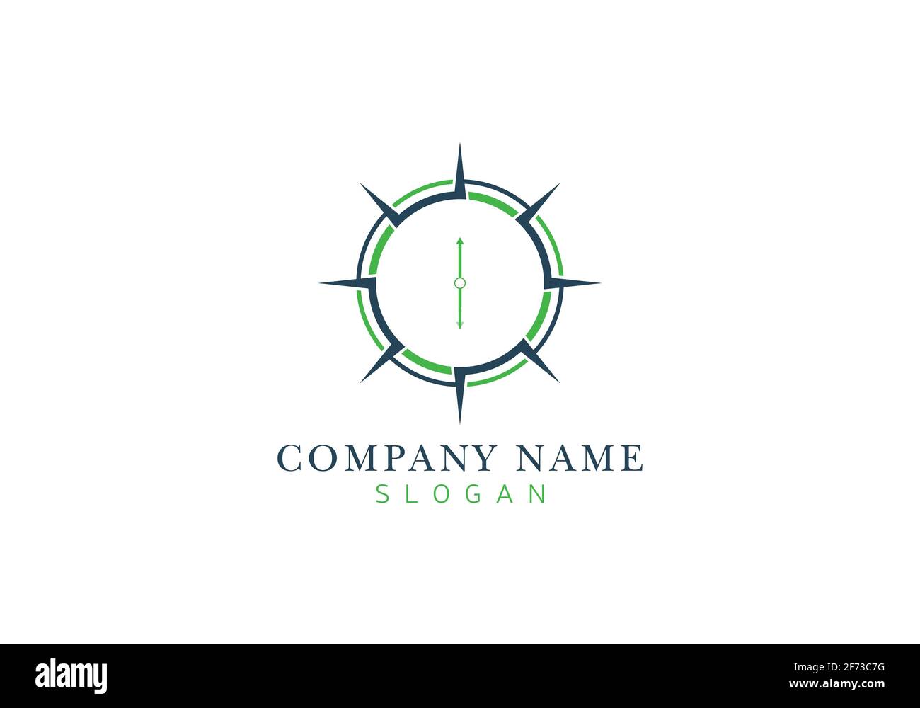 Creative Compass Concept Logo Design Template. Compass Logo sign and ...