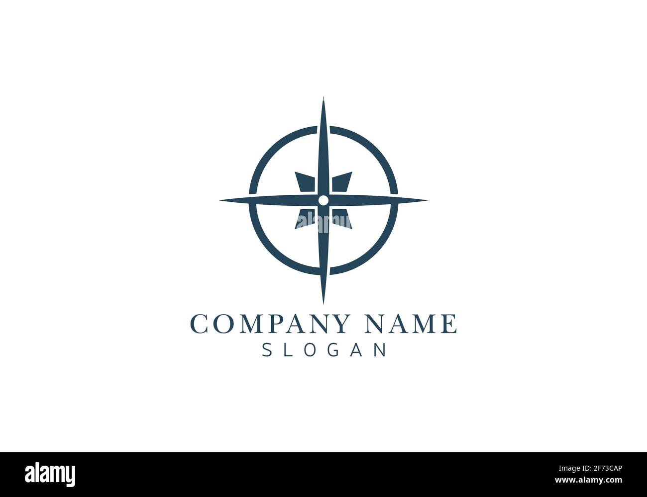 Creative Compass Concept Logo Design Template. Compass Logo sign and ...