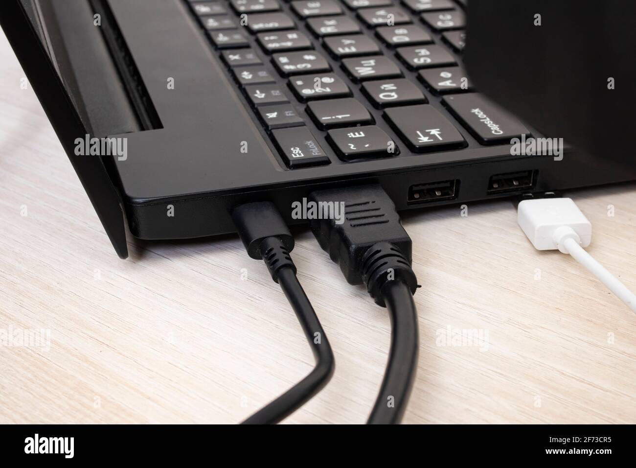 Monitor signal cable hi-res stock photography and images - Alamy