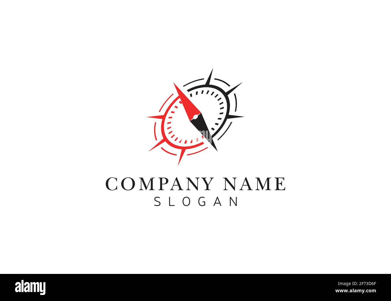 Creative Compass Concept Logo Design Template. Compass Logo sign and ...