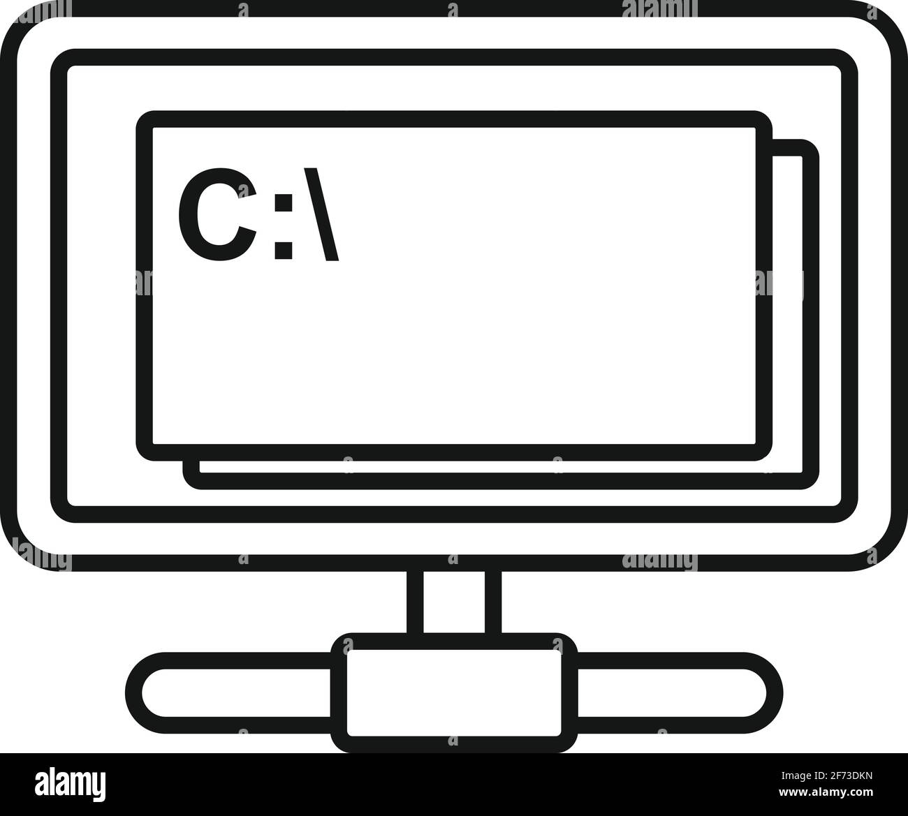 Data testing illustration Black and White Stock Photos & Images - Alamy