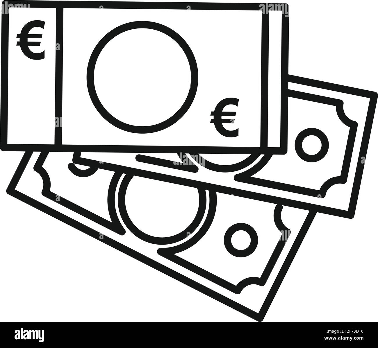Money bribery icon, outline style Stock Vector Image & Art - Alamy