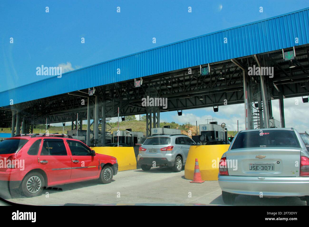 simoes filho, bahia / brazil - october 1, 2012: vehicles are seen in a ...