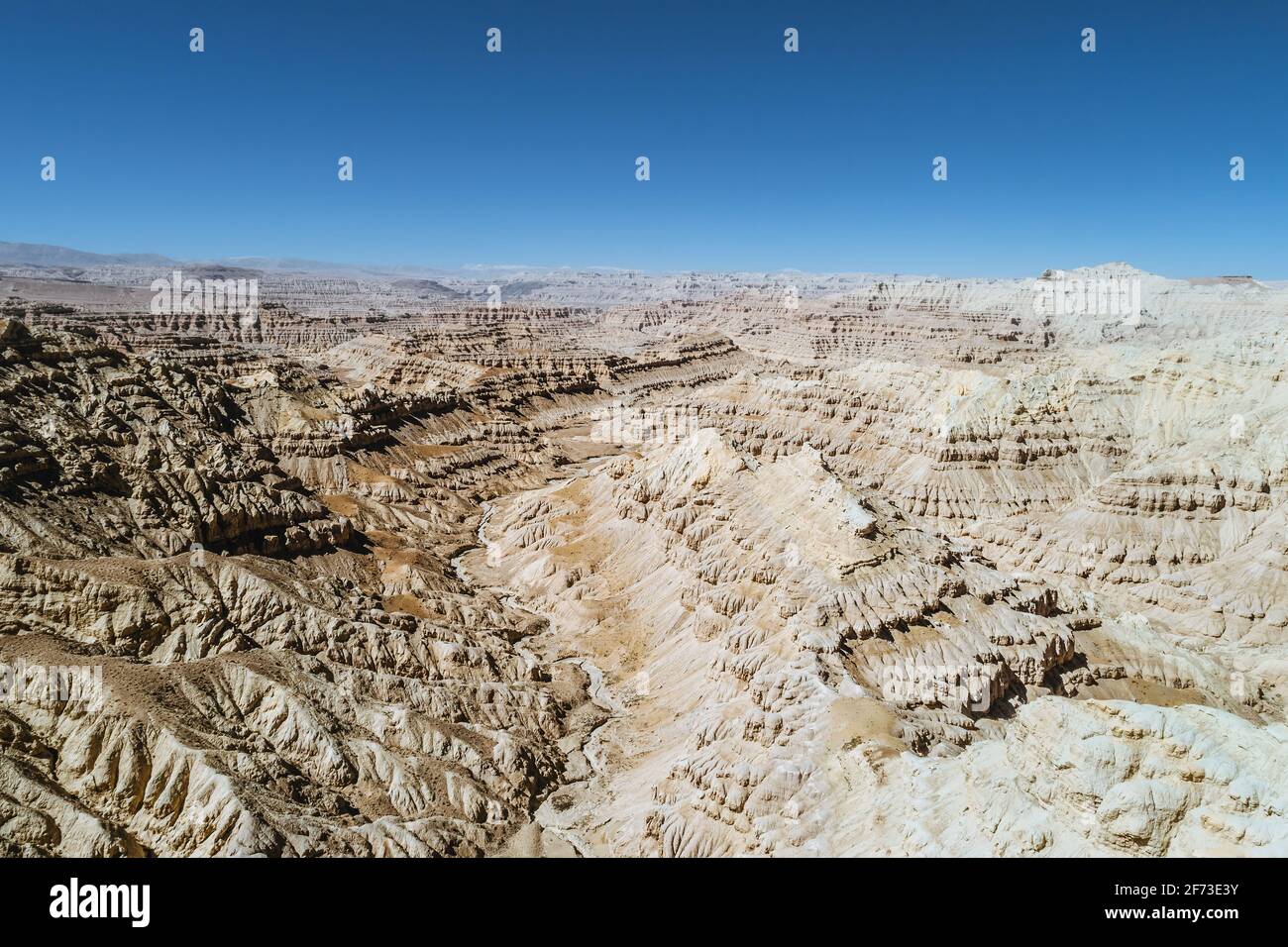 Aerial photography of Zanda soil forest natural scenery Stock Photo - Alamy